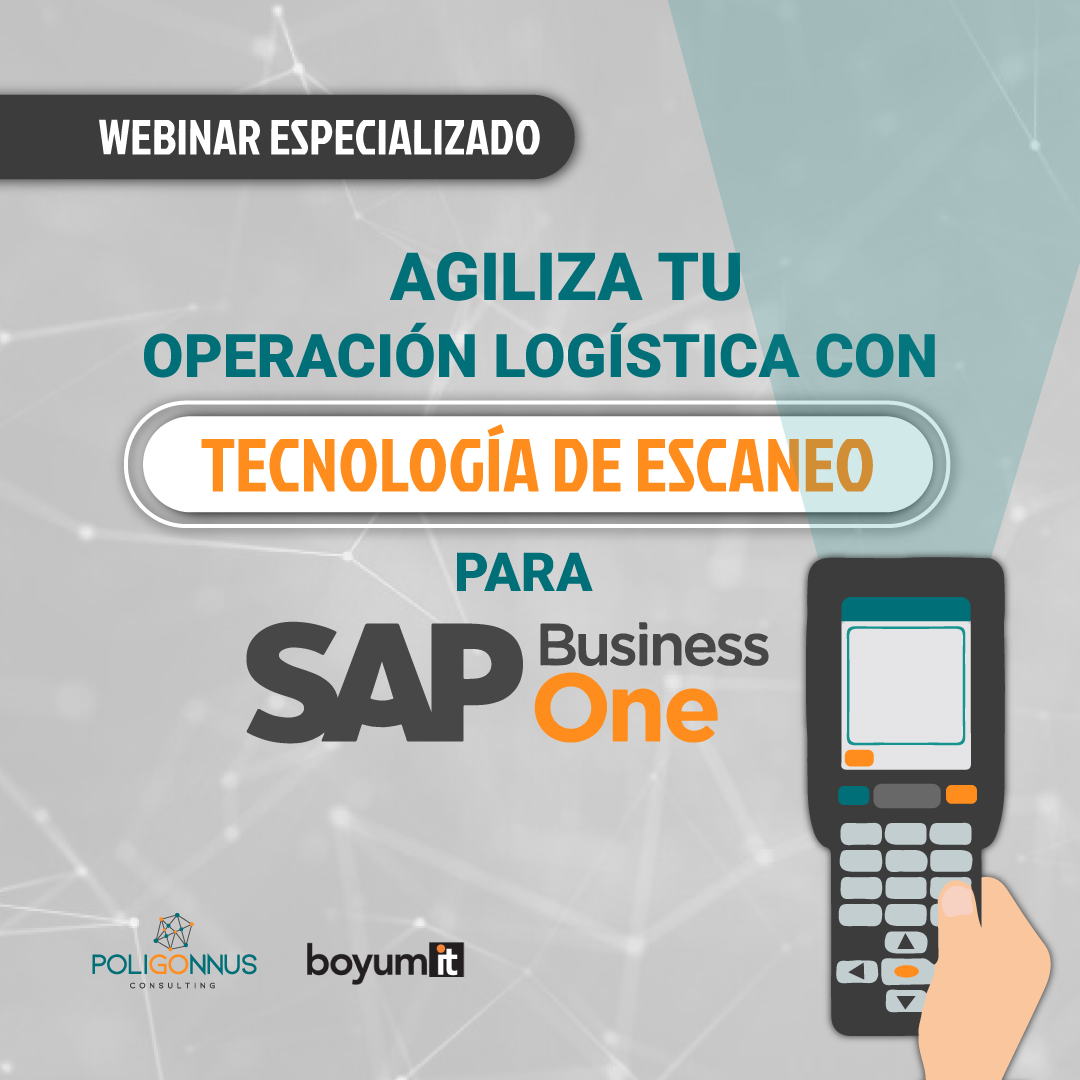Webinar: Produmex SCAN, Tecnología de escaneo para SAP Business One